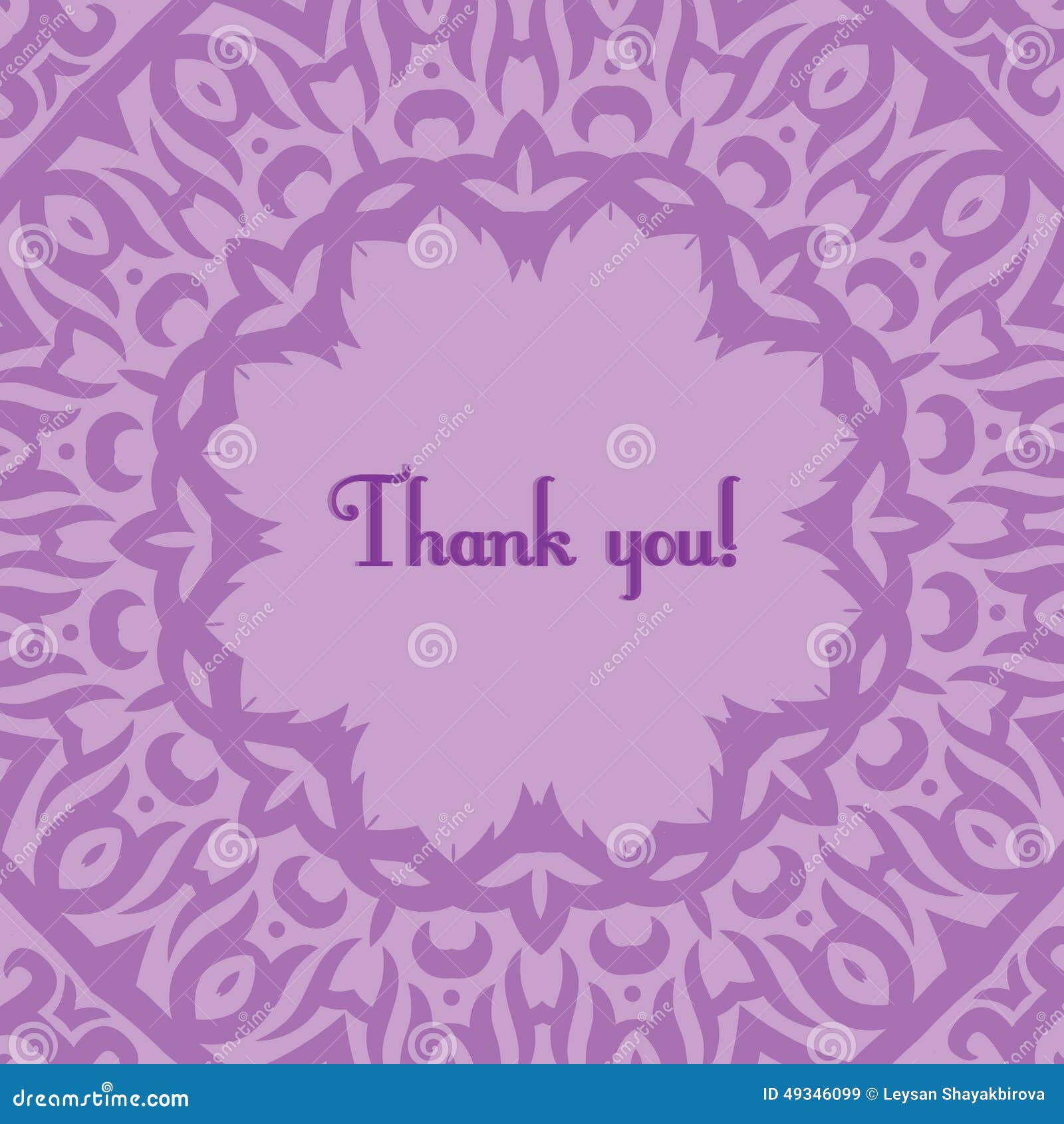 Violet card stock vector. Illustration of ethnic, ethnicity - 49346099