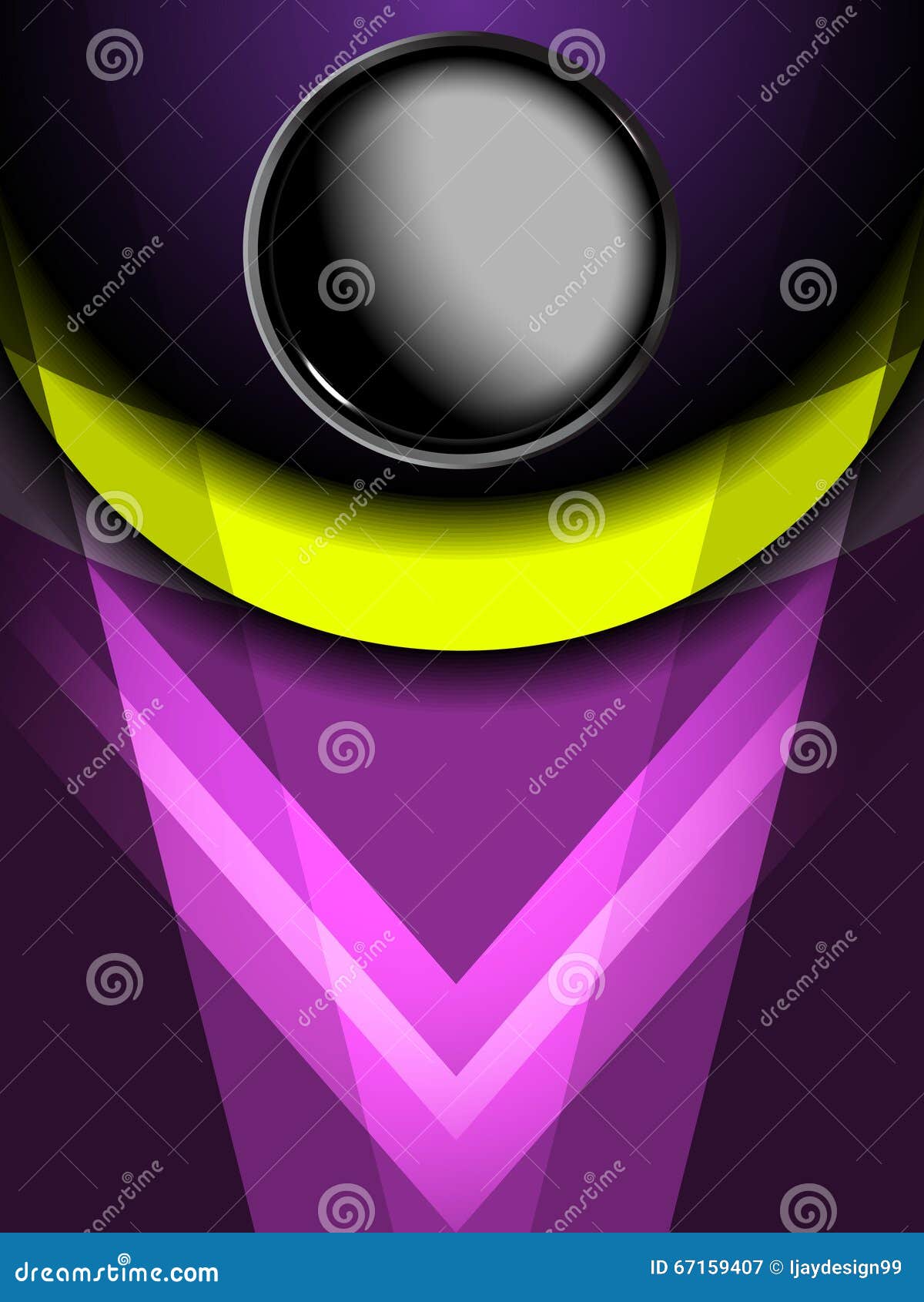 Violet Circles Abstract Background Stock Vector - Illustration of ...