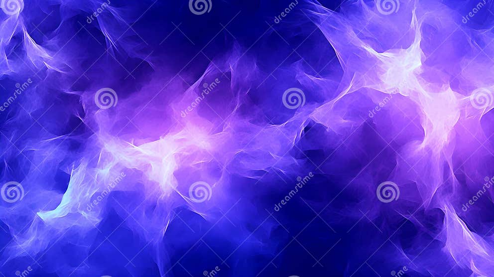 Violet Cloud Galaxy Space Cloud Nebula Background Stock Illustration ...