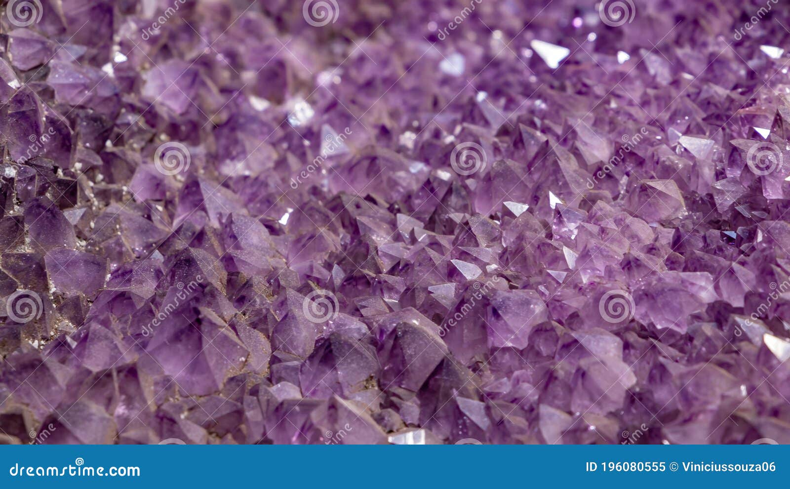 Violet crystals stock image. Image of violet, colored - 196080555