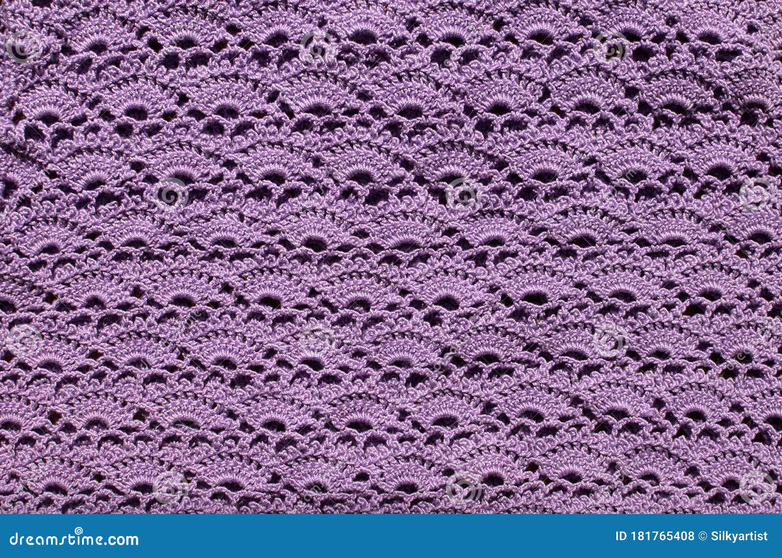 Violet Crocheted Pattern, Knitted Texture, Beautiful Purple Background ...