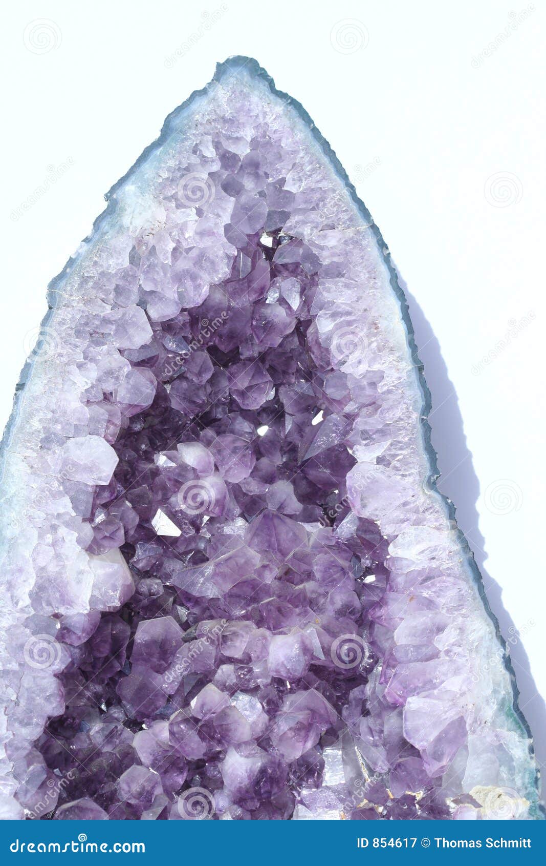 Violet crystal stock image. Image of mineral, mountain - 854617