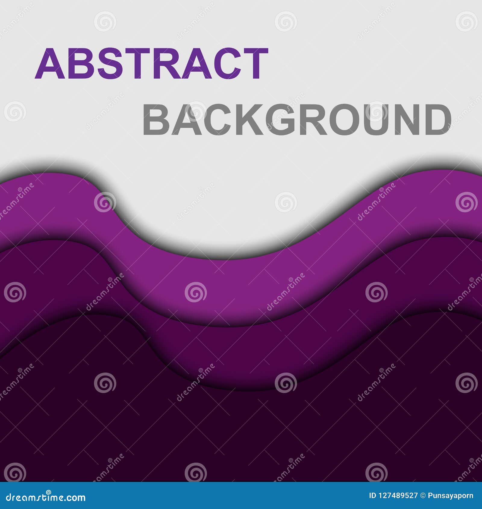 Violet Curve Shape Abstract Background Stock Vector - Illustration of ...