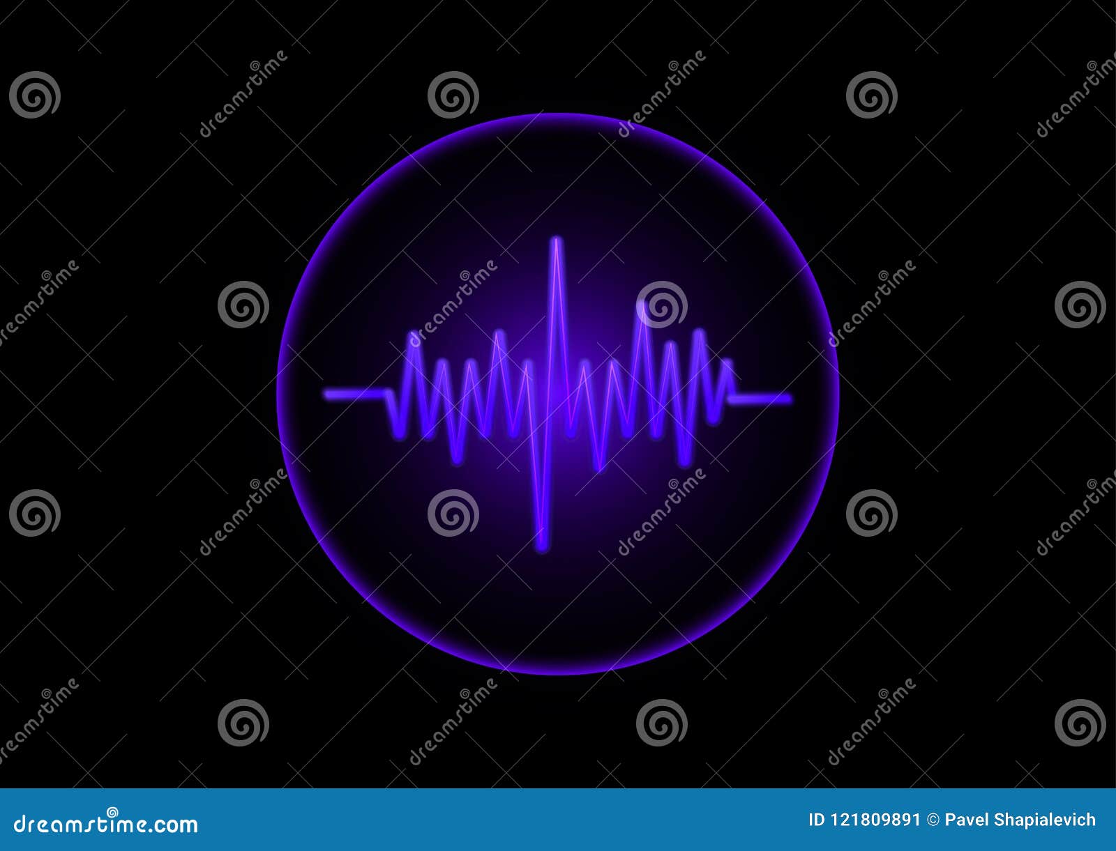 Violet diagram stock illustration. Illustration of abstract - 121809891