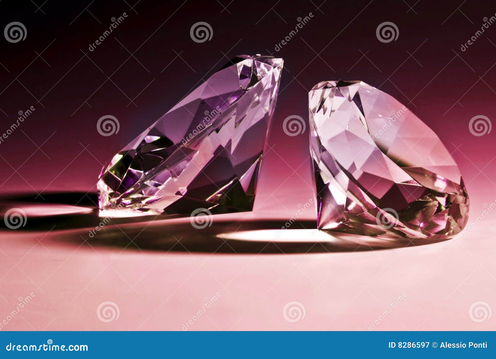 Violet diamond stock image. Image of isolated, expensive - 8286597