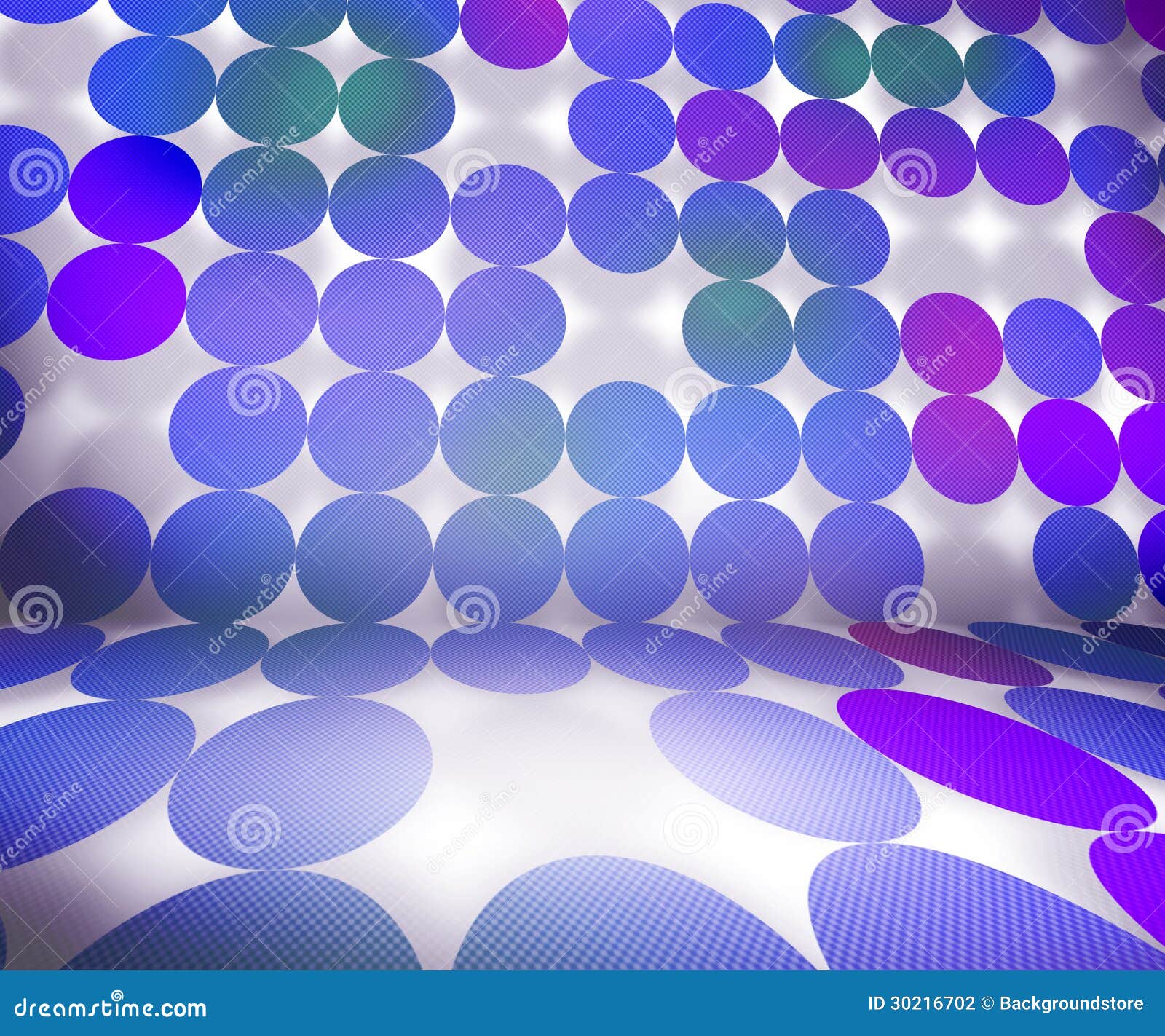 Violet Dots Stage Background Stock Illustration - Illustration of light ...