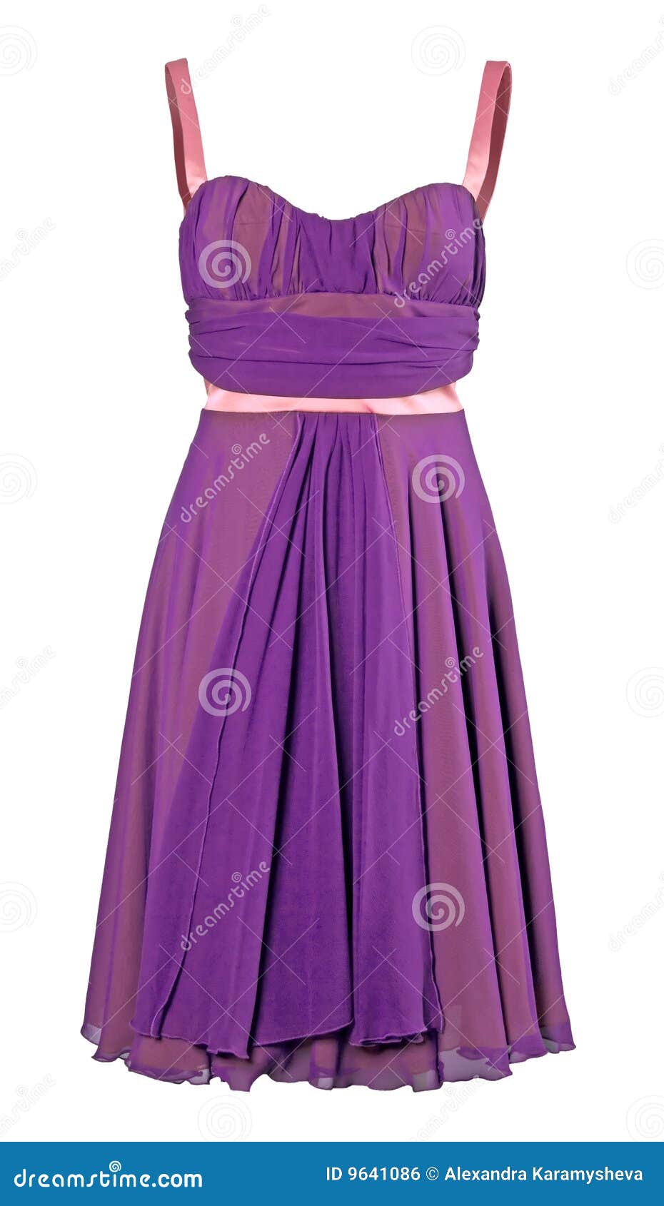 Violet dress stock photo. Image of color, couture, stylish - 9641086