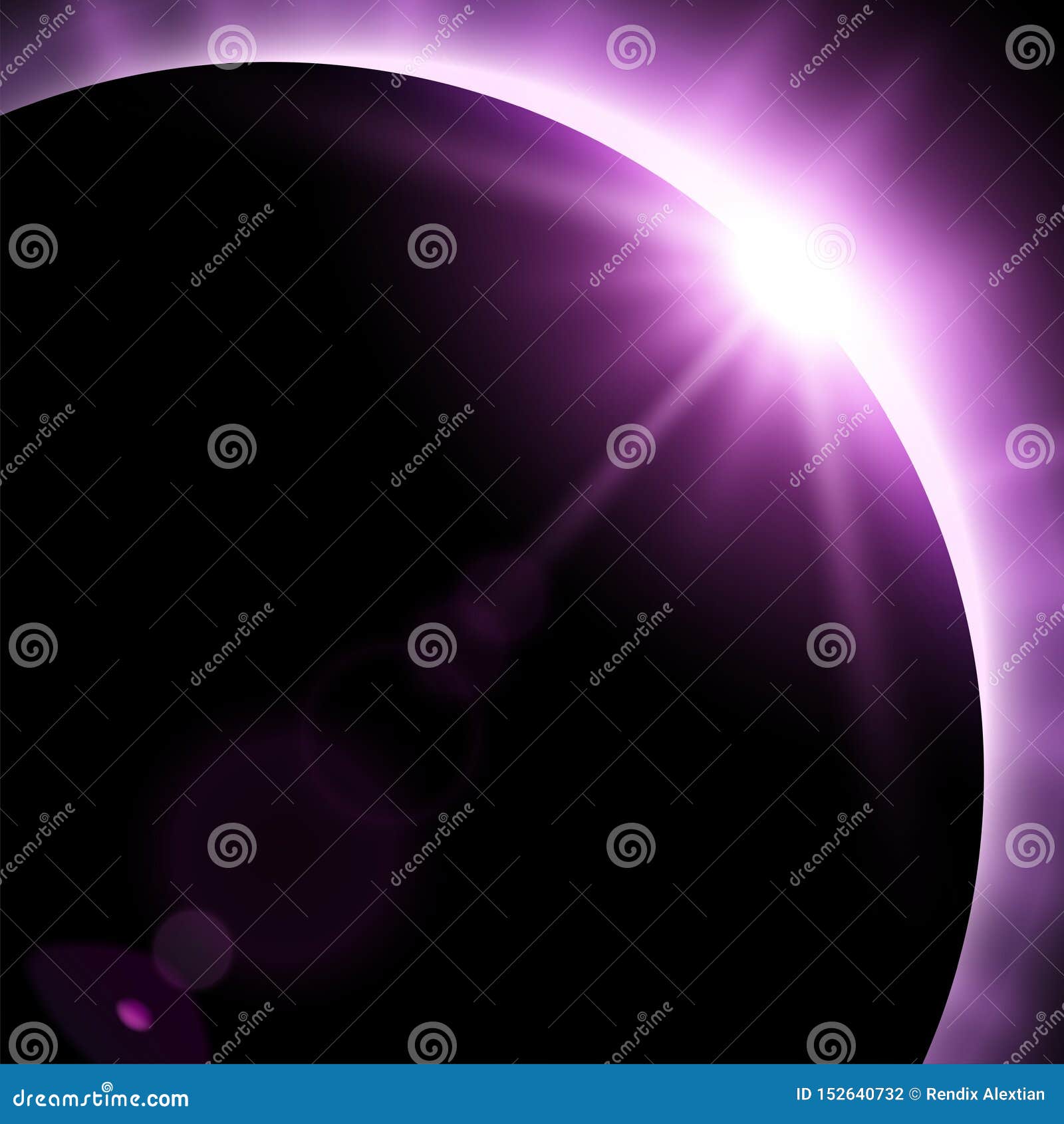 Violet Eclipse, Suitable for Product Advertising, Natural Events ...