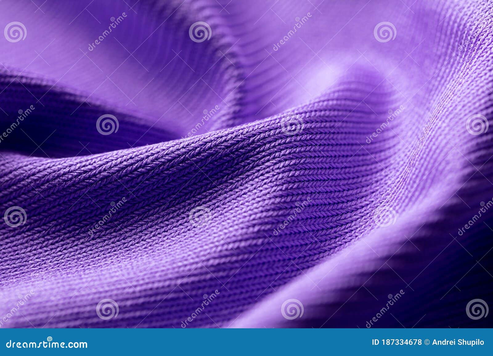 Violet Fabric As Abstract Background Stock Photo - Image of wave ...