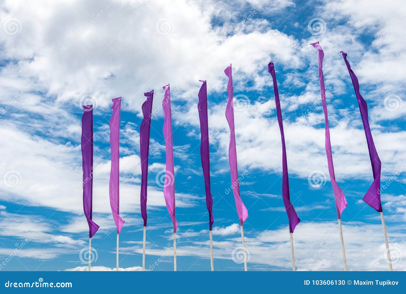 Flags in the sky stock photo. Image of caribbean, flags - 103606130