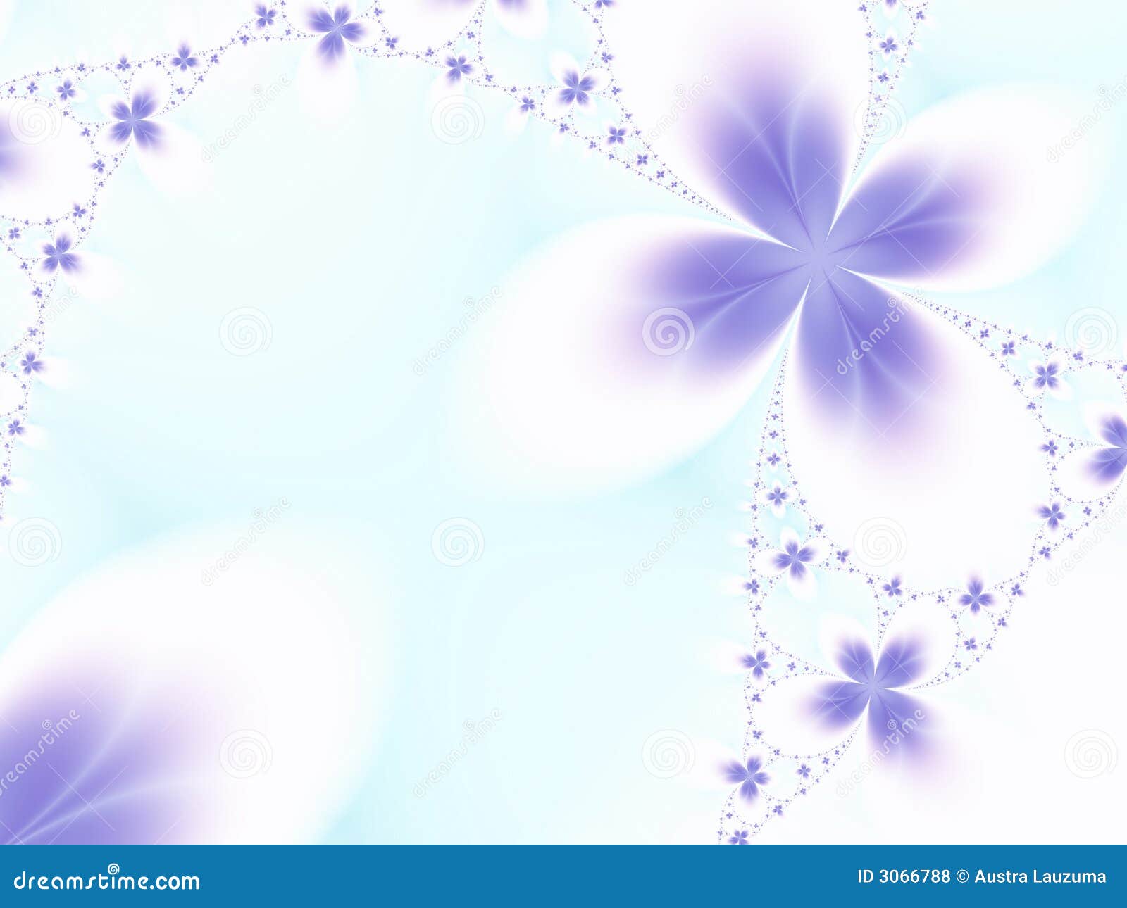 Violet flowers stock illustration. Illustration of flora - 3066788