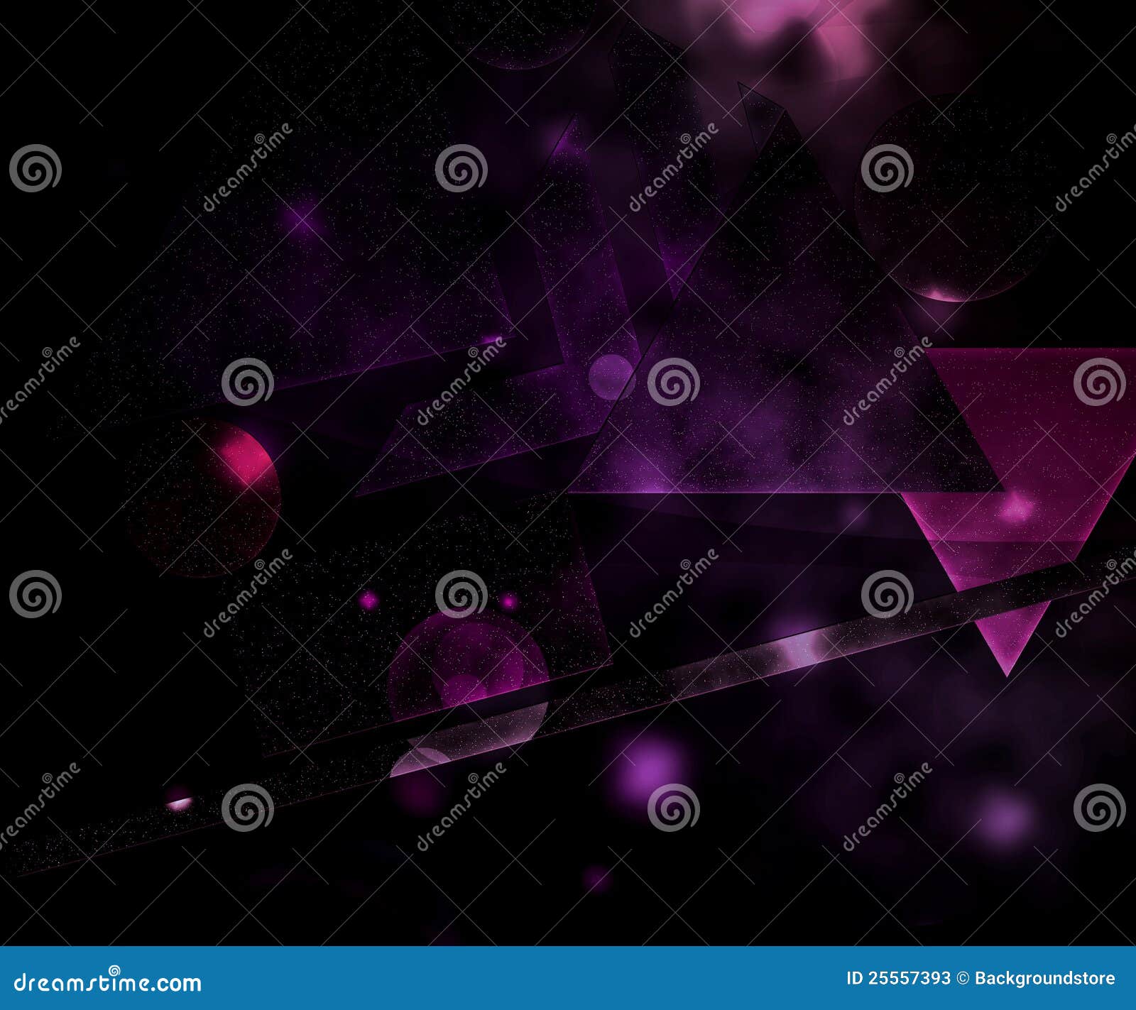 Violet Futuristic Background Stock Illustration - Illustration of ...