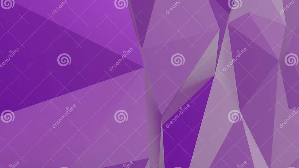 Violet Geometric Shape Triangular Abstract Modern Vector Dark Light ...