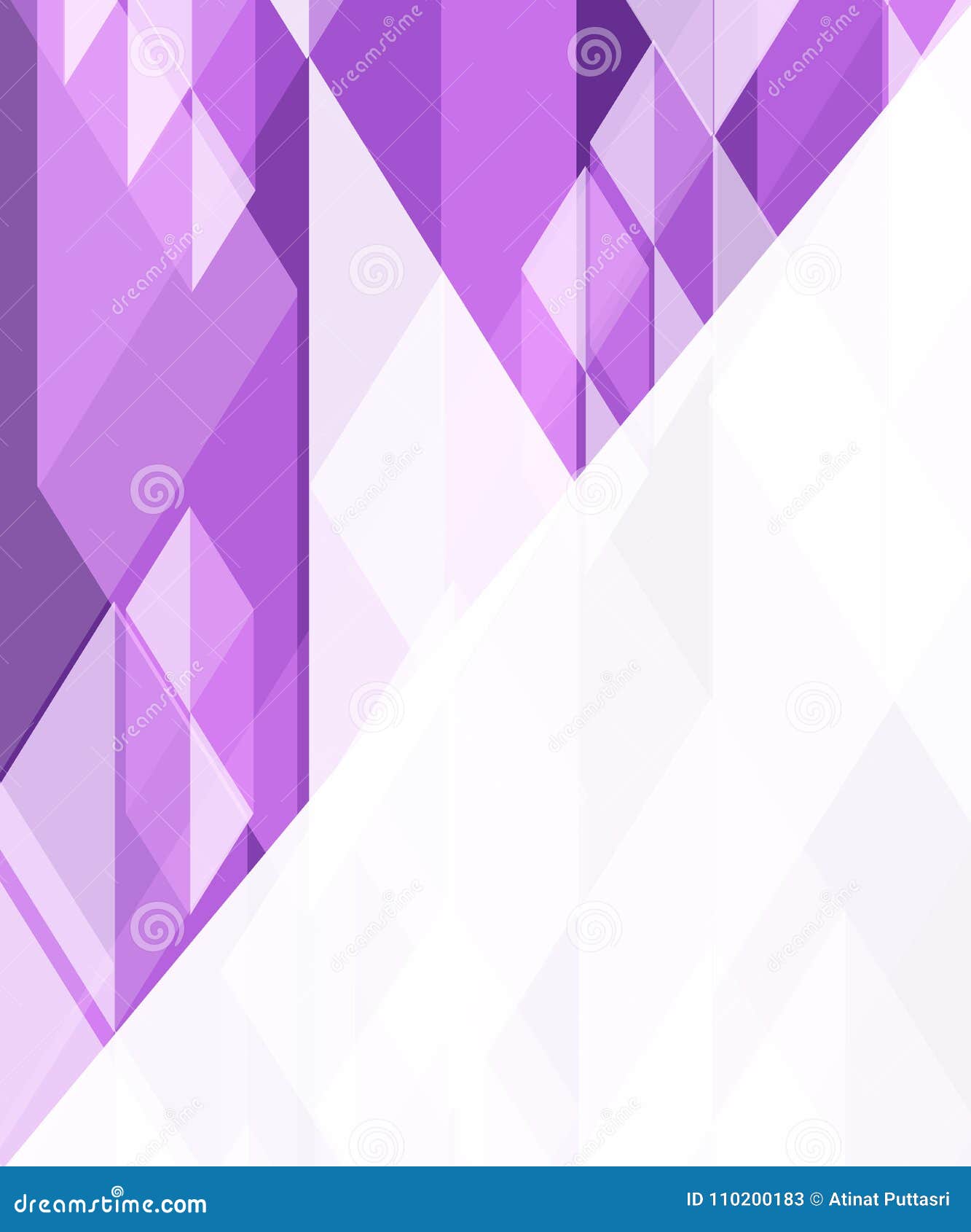 Violet Geometric Shape Vector Abstract Background Design Stock Vector ...