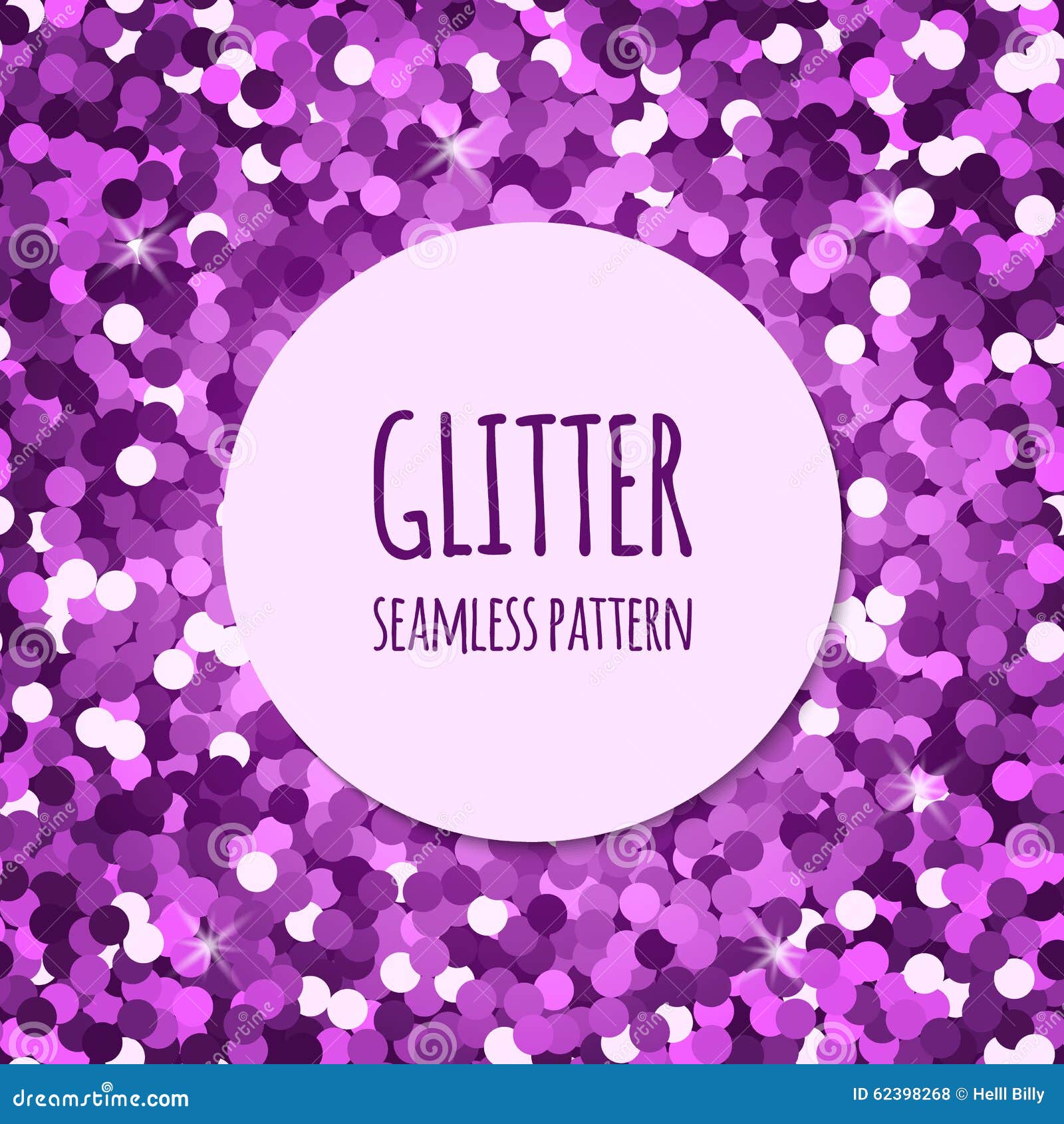 Violet Glitter Seamless Pattern Stock Vector - Illustration of blur ...