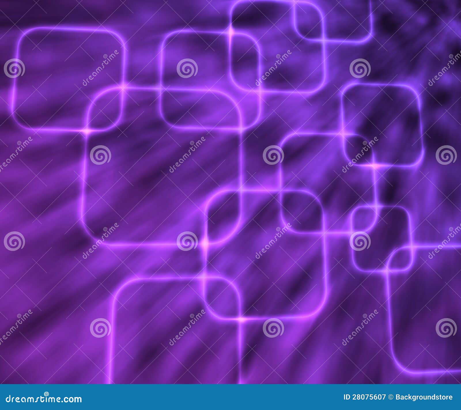 Violet Glowing Squares Abstract Background Stock Illustration ...