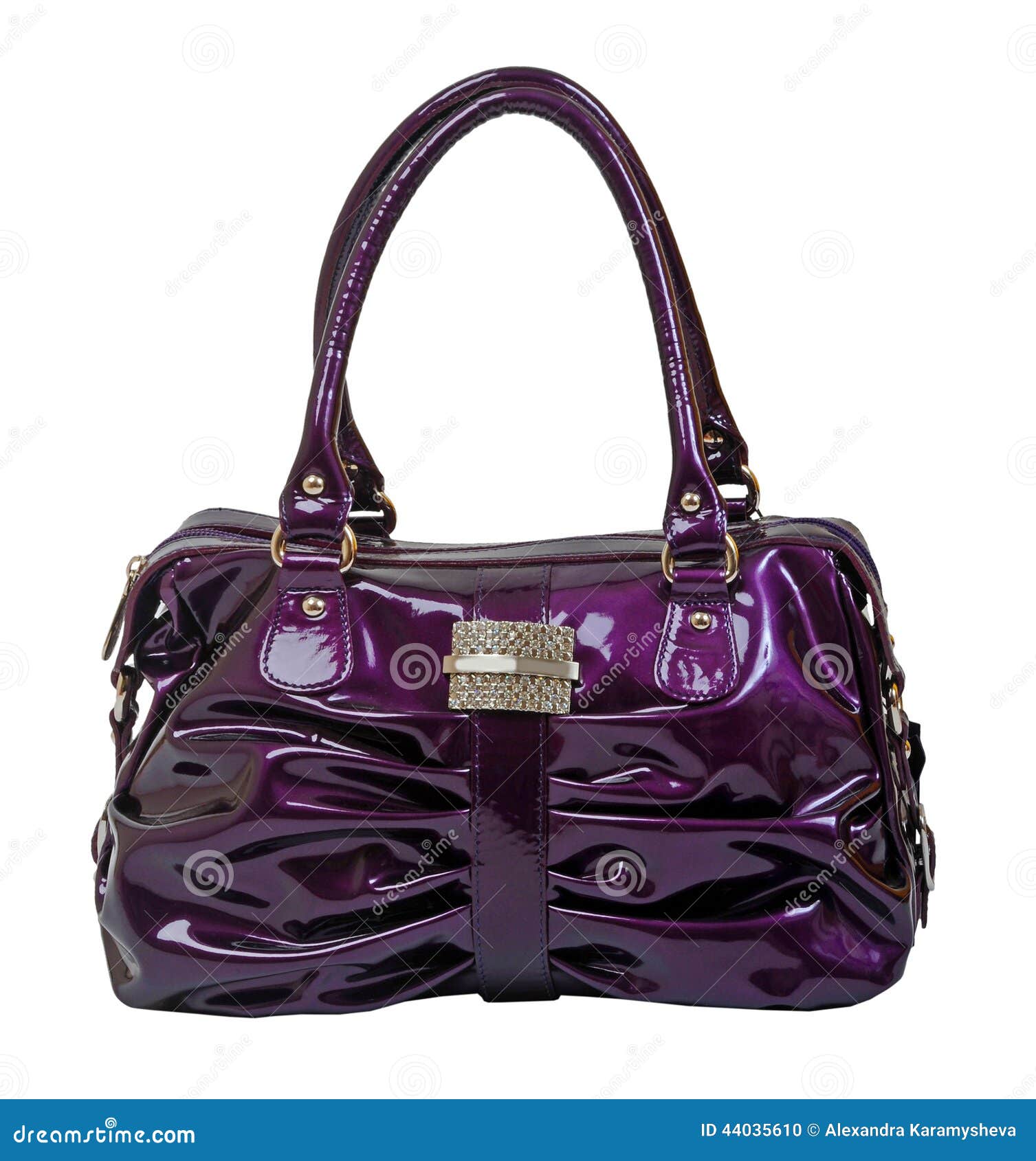 Violet handbag stock photo. Image of collection, beautician - 44035610