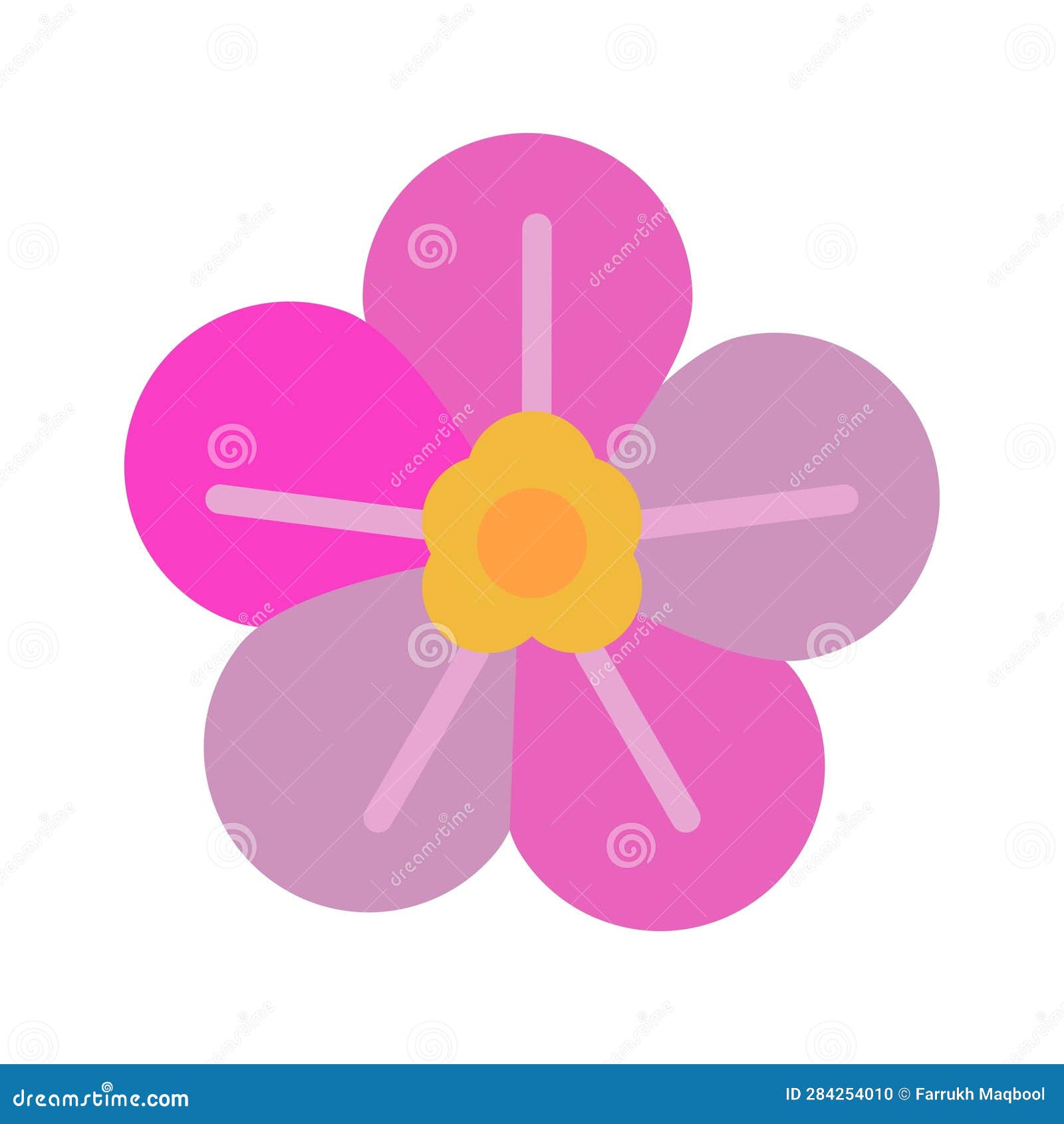 Violet Icon Image. stock vector. Illustration of symbol - 284254010