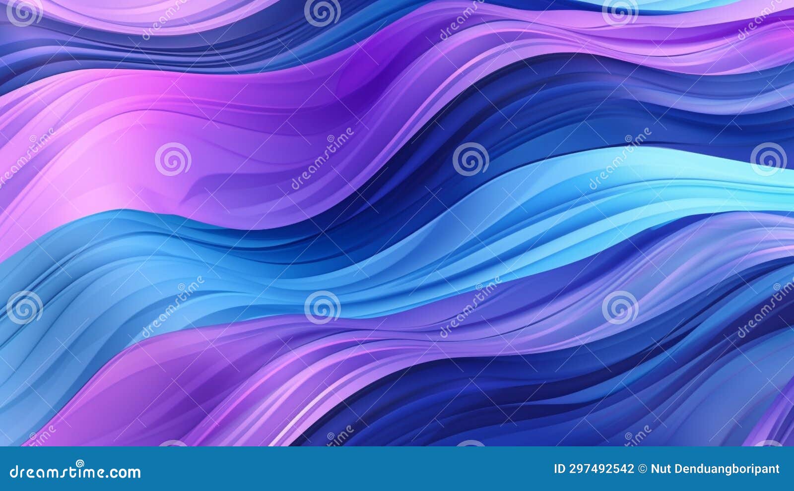 Violet and Indigo Fluid Color Waves Abstract Pattern Designs Stock ...