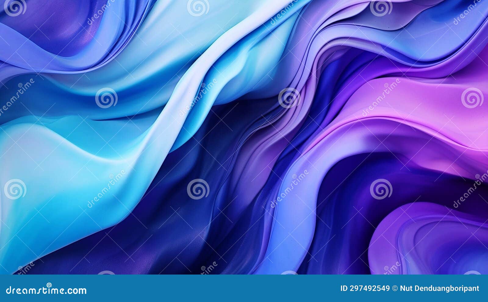 Violet and Indigo Fluid Color Waves Abstract Pattern Designs Stock ...