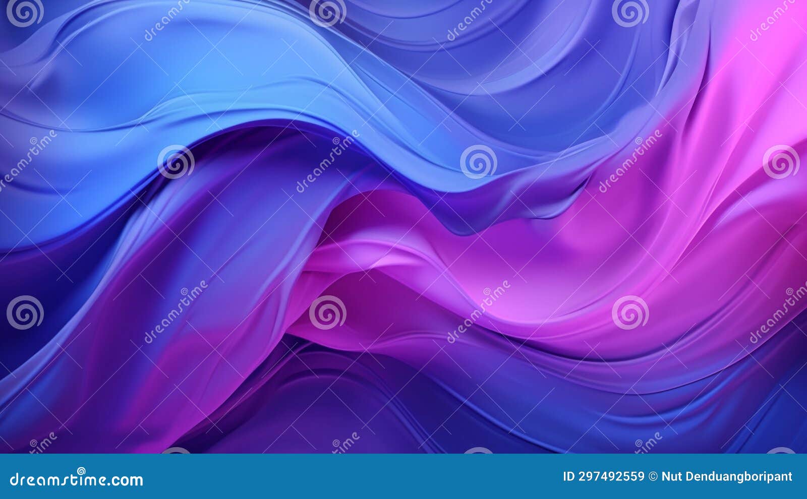 Violet and Indigo Fluid Color Waves Abstract Pattern Designs Stock ...