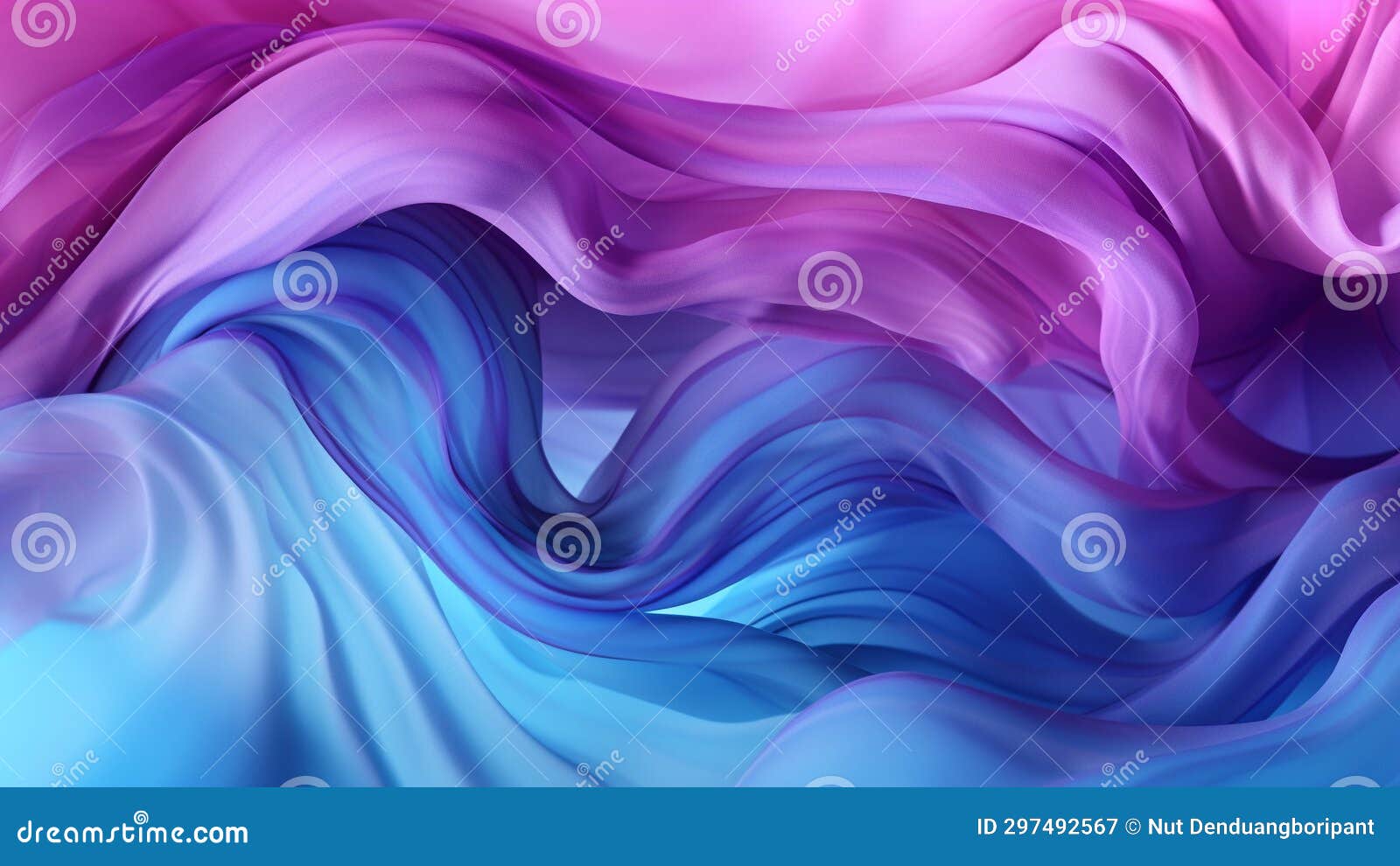 Violet and Indigo Fluid Color Waves Abstract Pattern Designs Stock ...