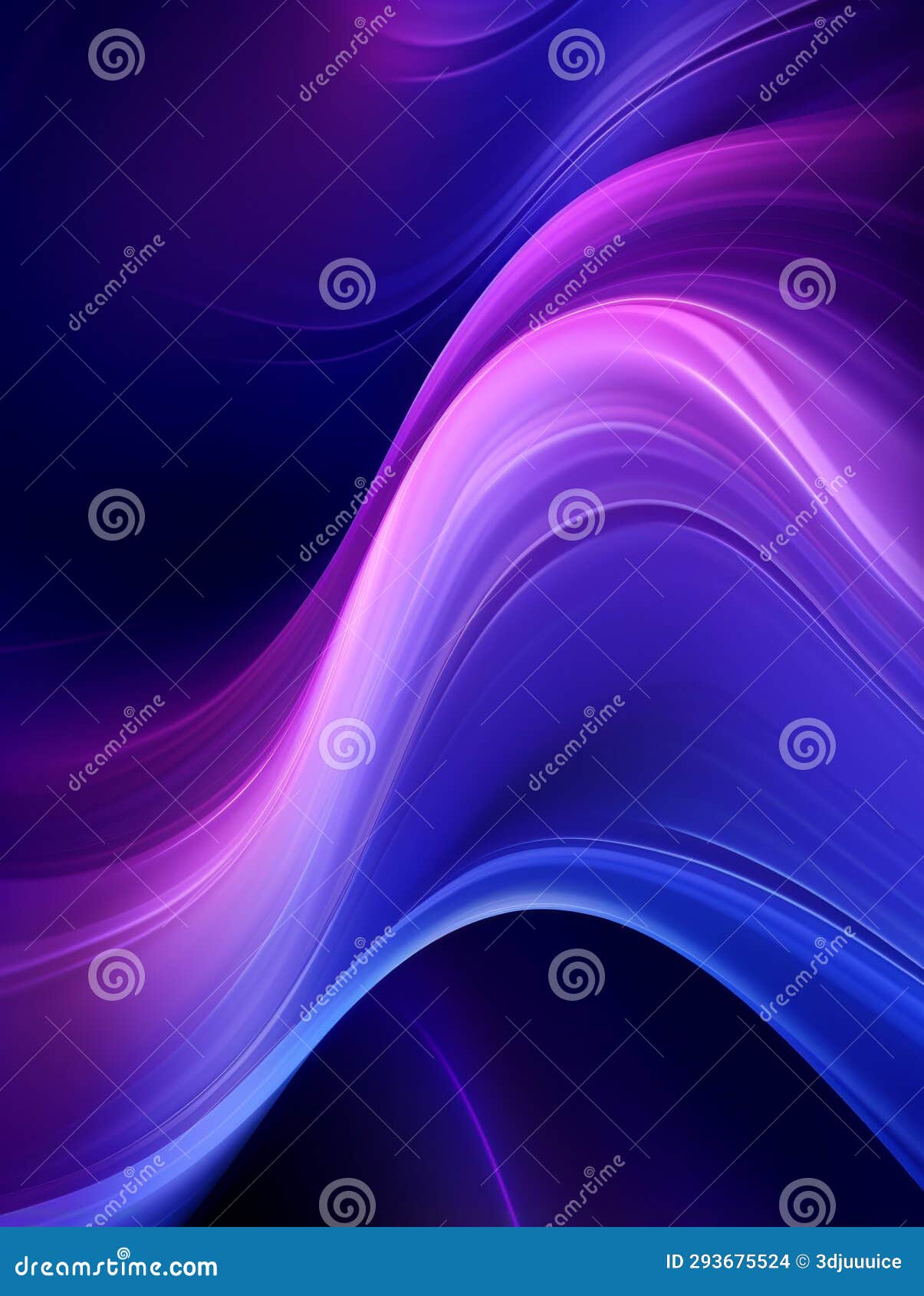 Violet LED Creative Abstract Wavy Texture. Stock Illustration ...