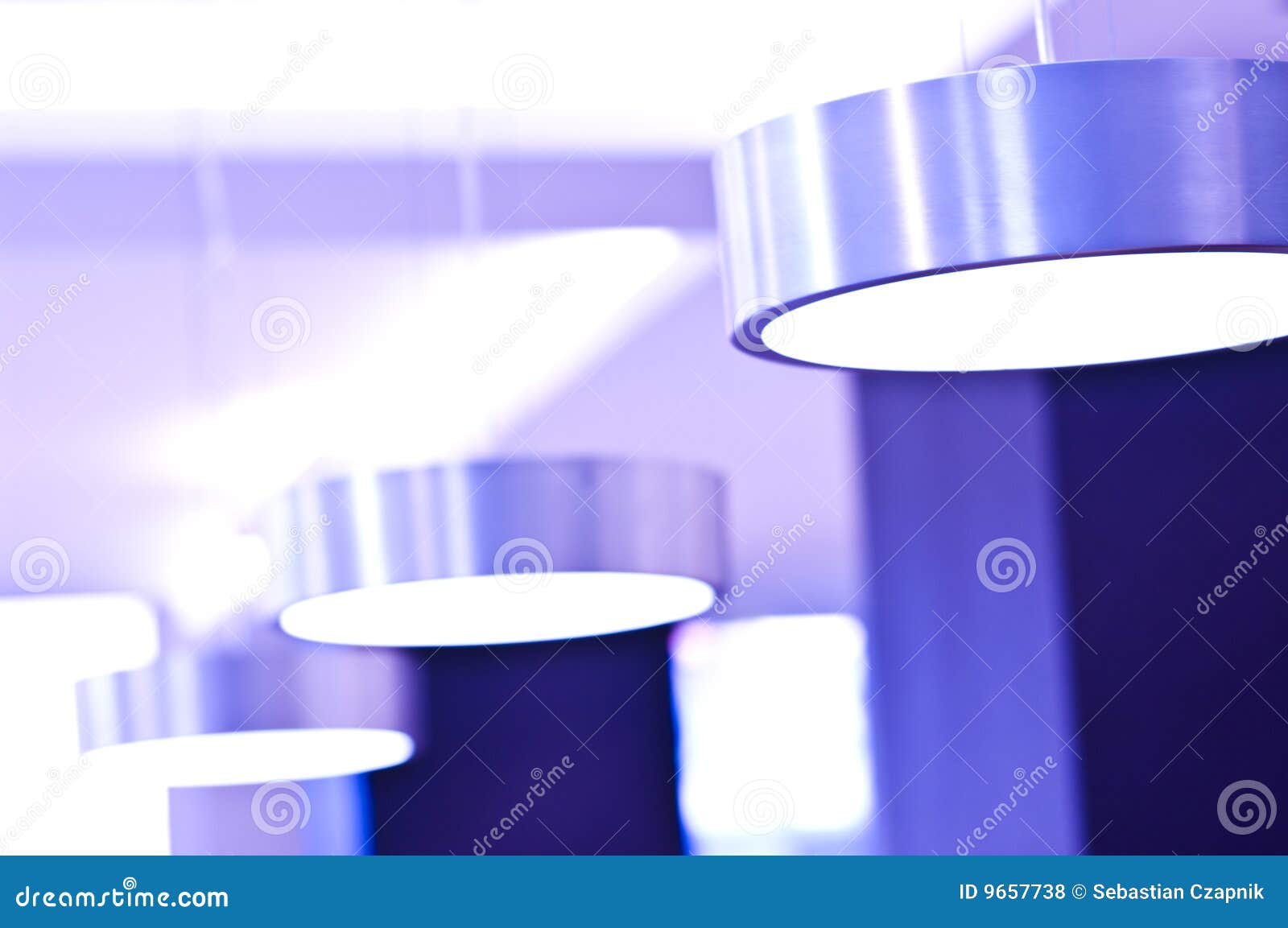 Violet lights stock photo. Image of electricity, interior - 9657738