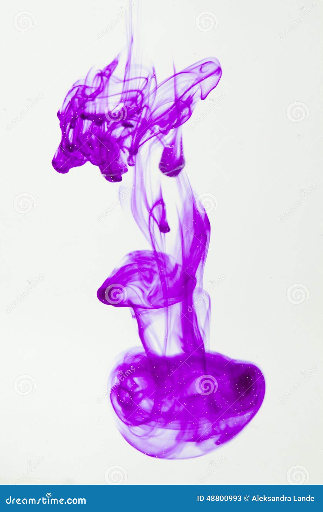 Violet liquid in water stock image. Image of flame, chemical - 48800993