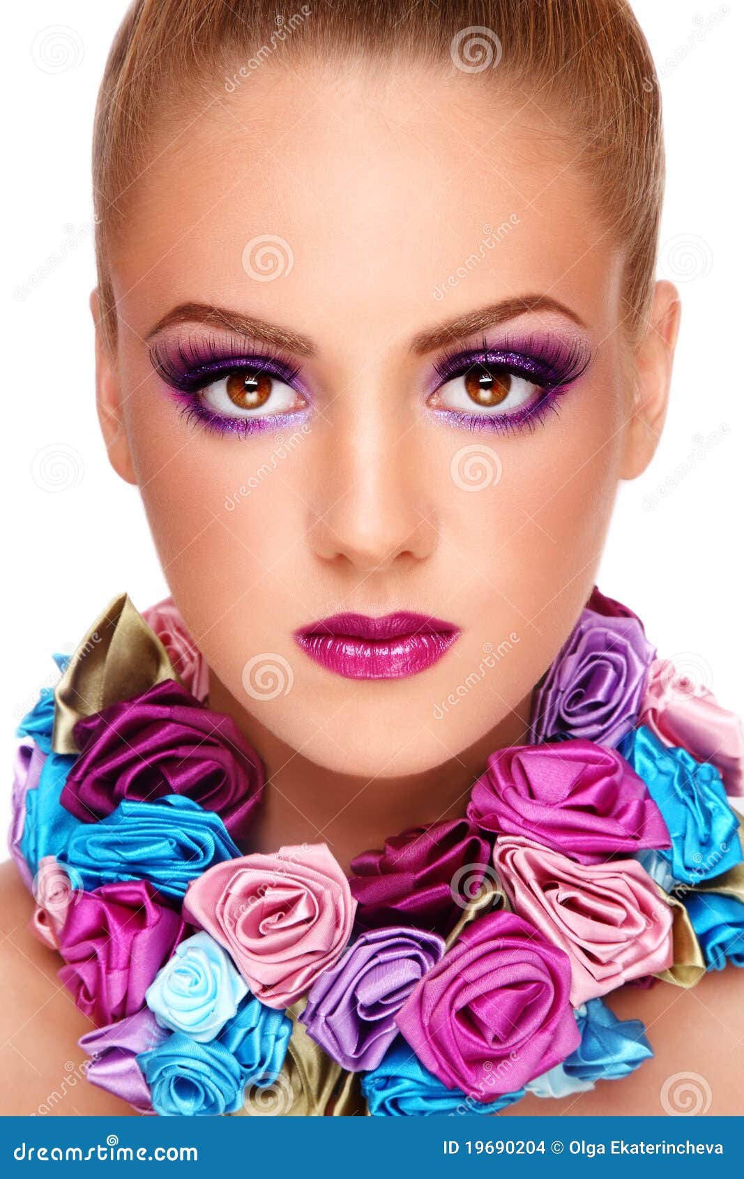 Violet make-up stock photo. Image of sensual, elegance - 19690204