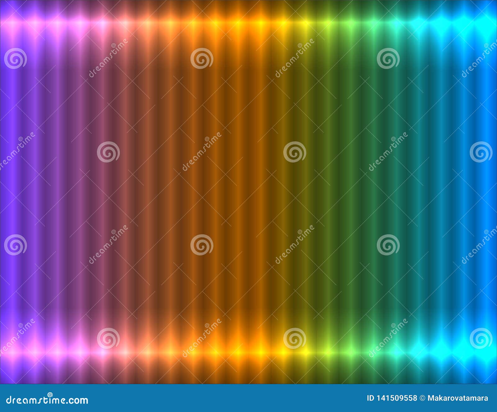Violet, Orange and Blue Gradient Linear Background, Neon Effect Stock ...