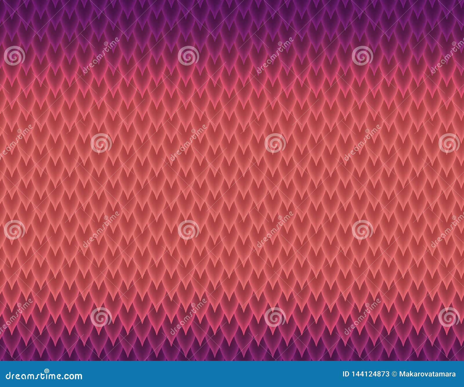 Violet and Orange Gradient Snake Skin Pattern, Long Sharp Scale Stock ...