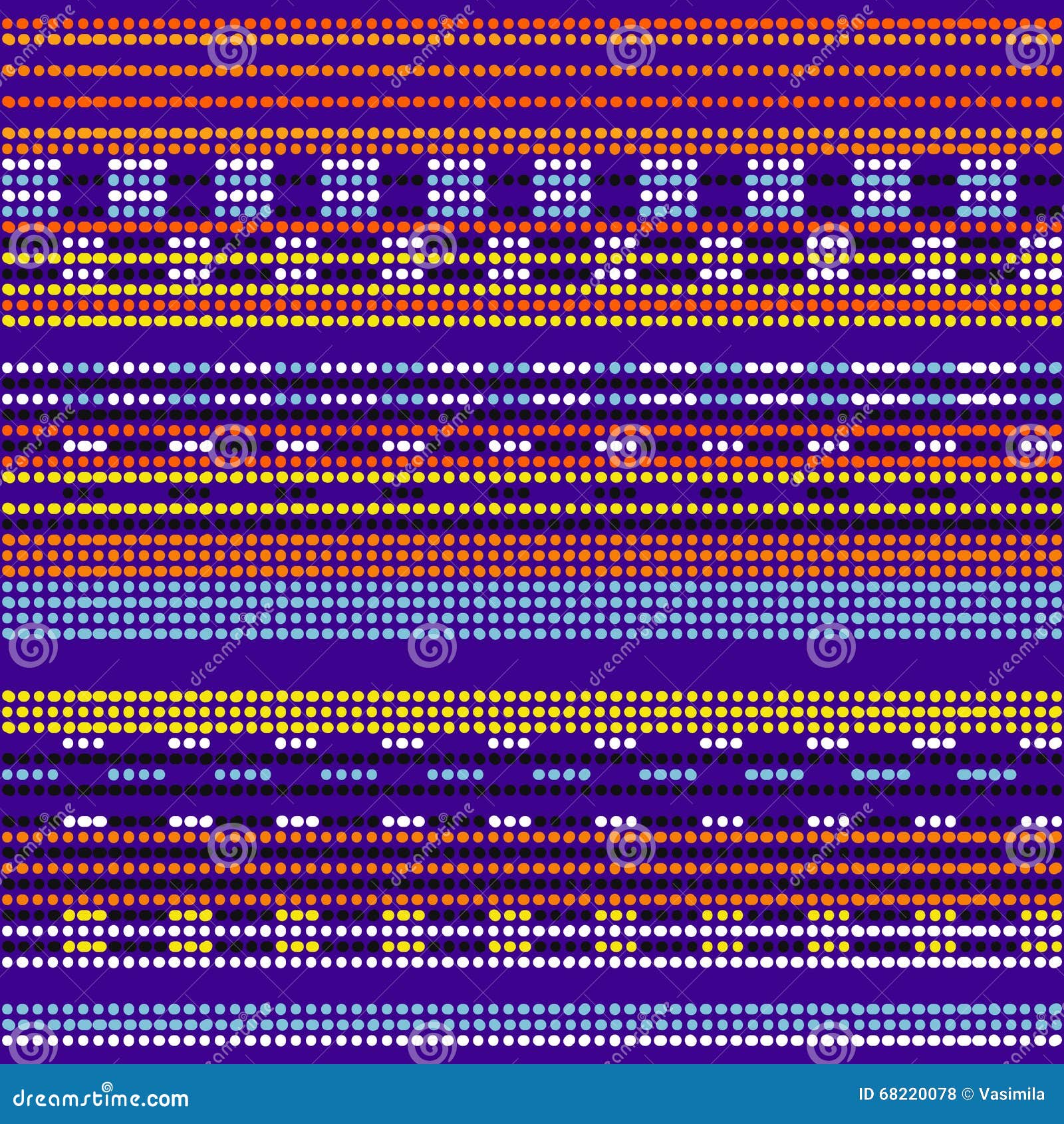 Violet pattern stock vector. Illustration of design, traditional - 68220078