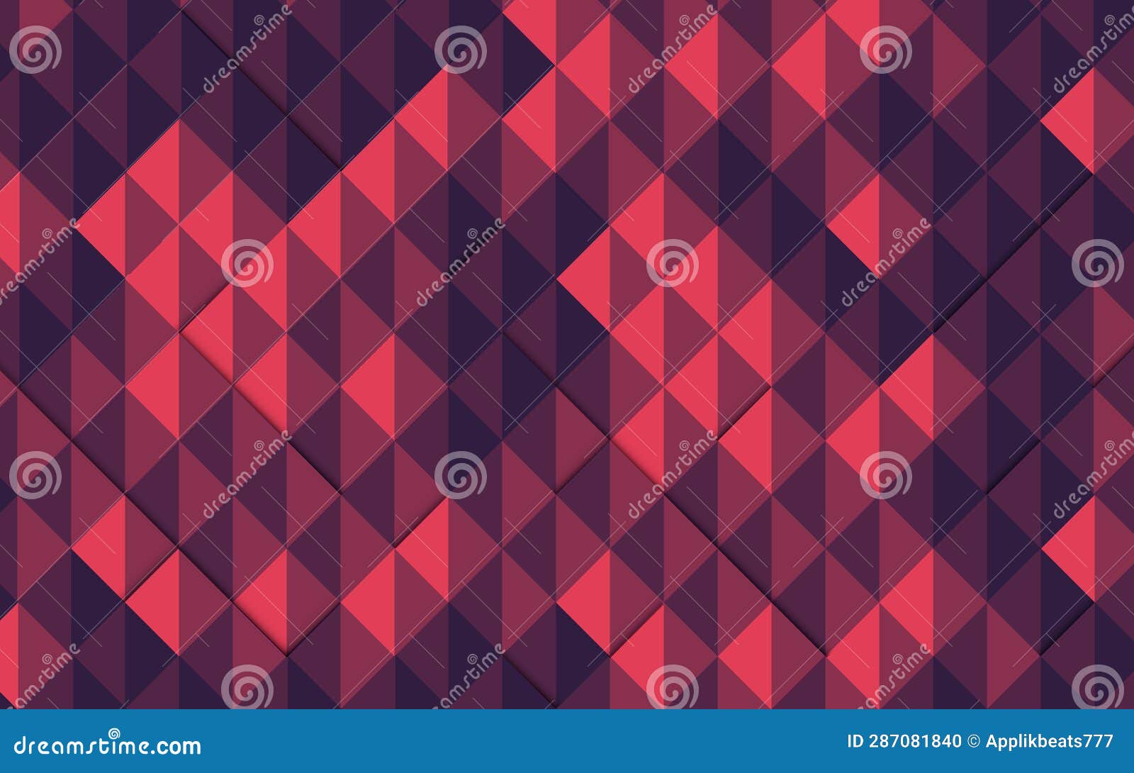 Violet and Pink Abstract Geometric Background Stock Vector ...