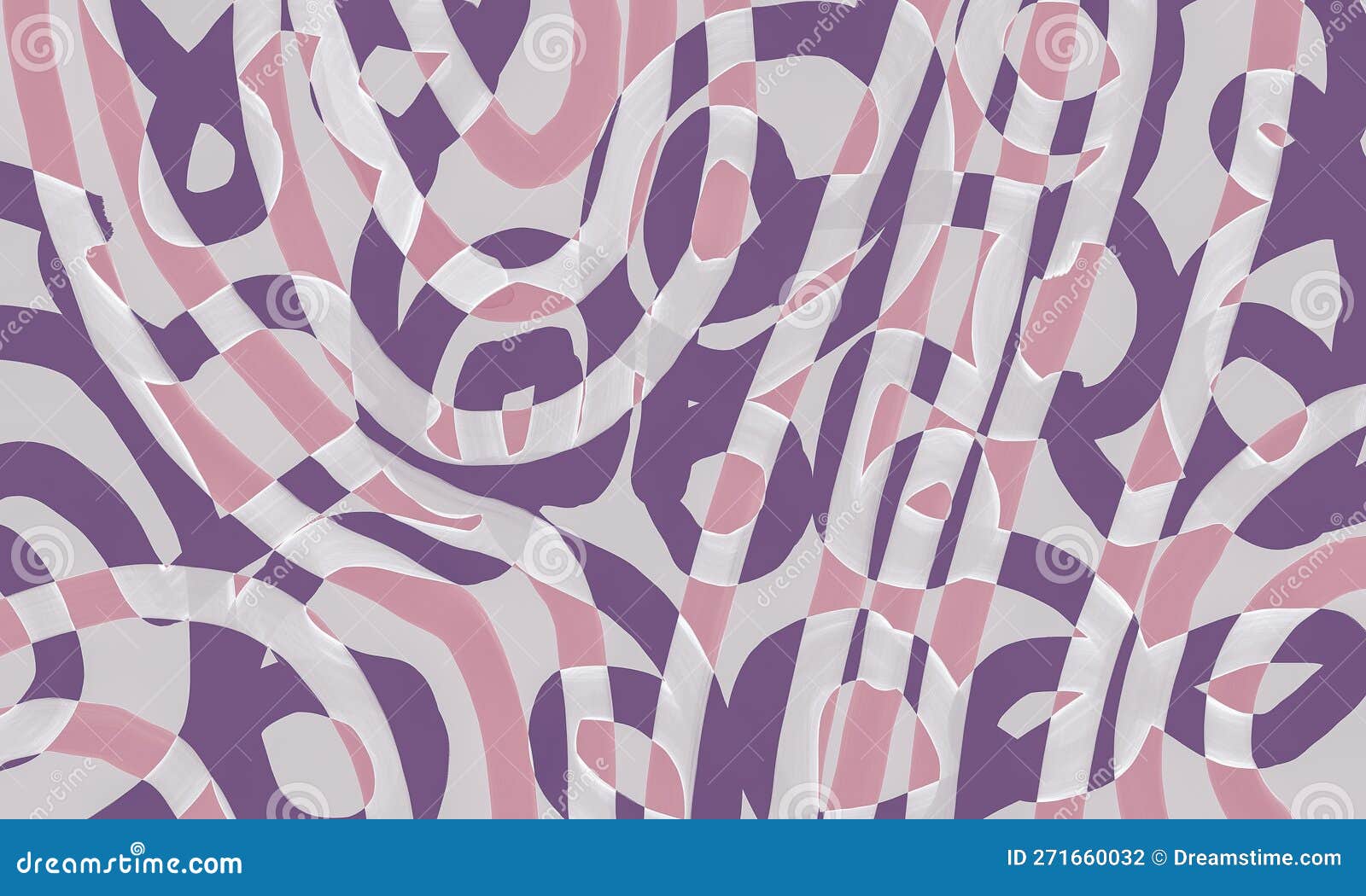 Violet and Pink Abstract Line Paint Background Stock Illustration ...
