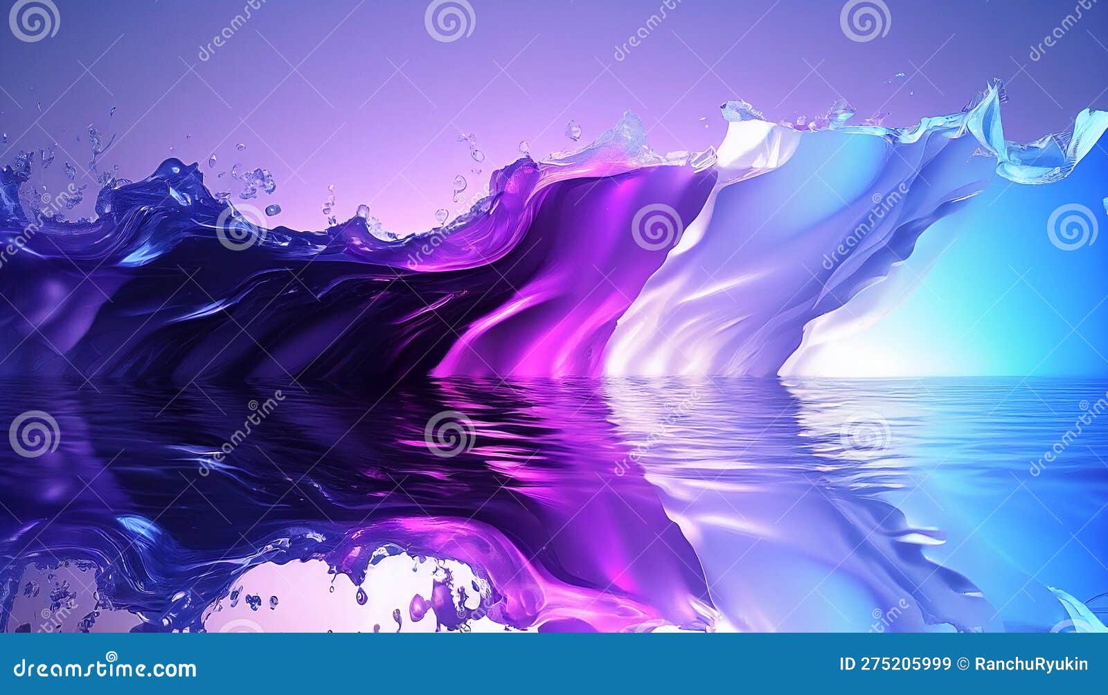 Violet and Pink Lights Beam Stock Illustration - Illustration of burst ...