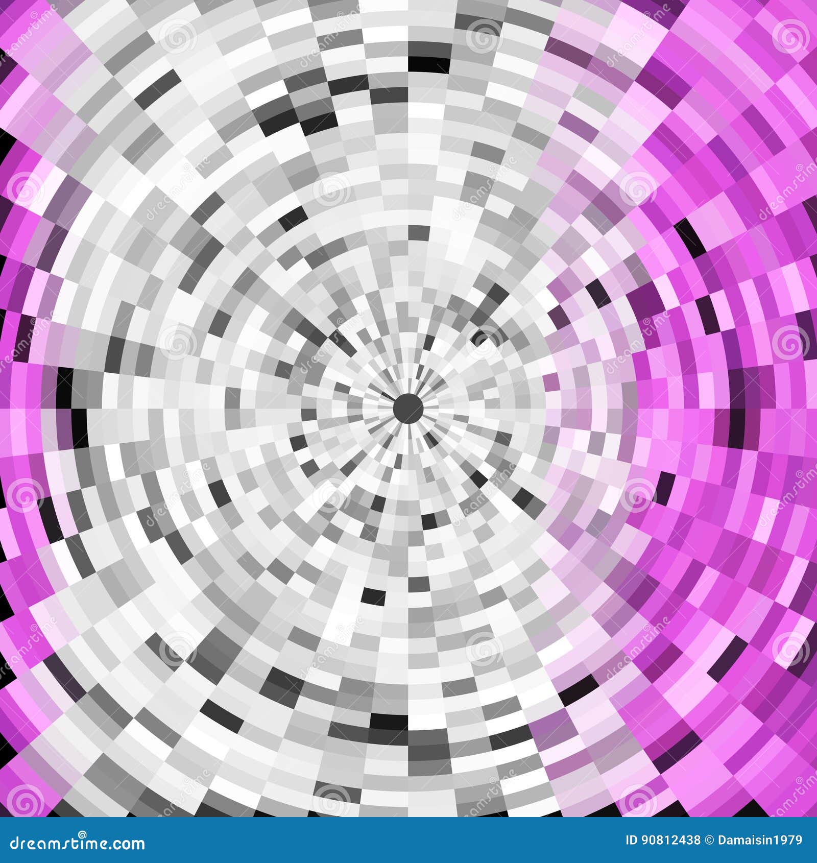 Violet Pixeled Abstrakt Bakgrund Stock Illustrationer - Illustration av ...