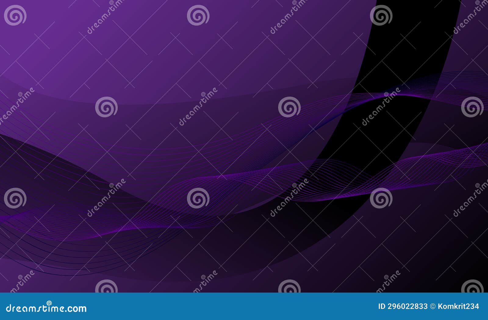 Violet Purple Lines Wave Curves Soft Gradient Technology Abstract ...