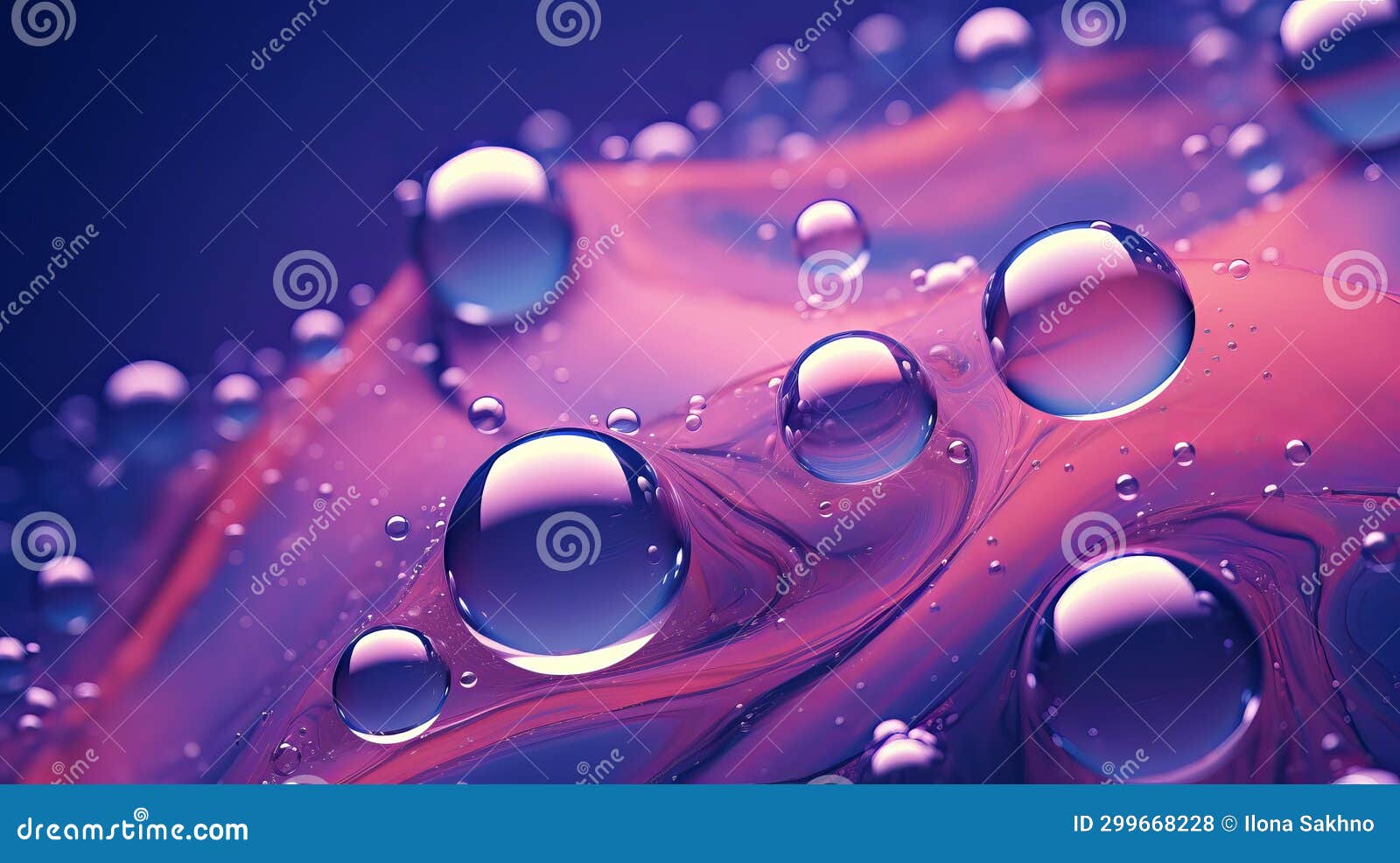 Violet and Purple Soap Bubbles Stock Illustration - Illustration of ...