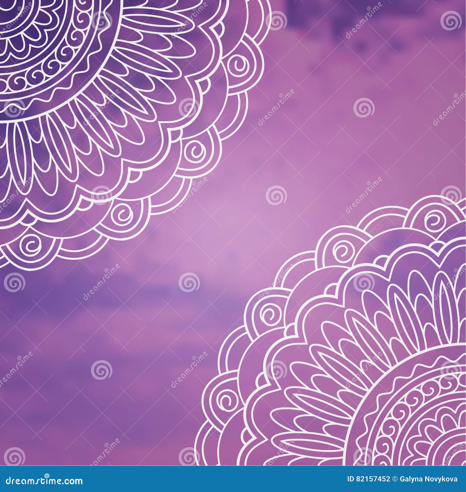 Violet retro pattern stock vector. Illustration of tangle - 82157452