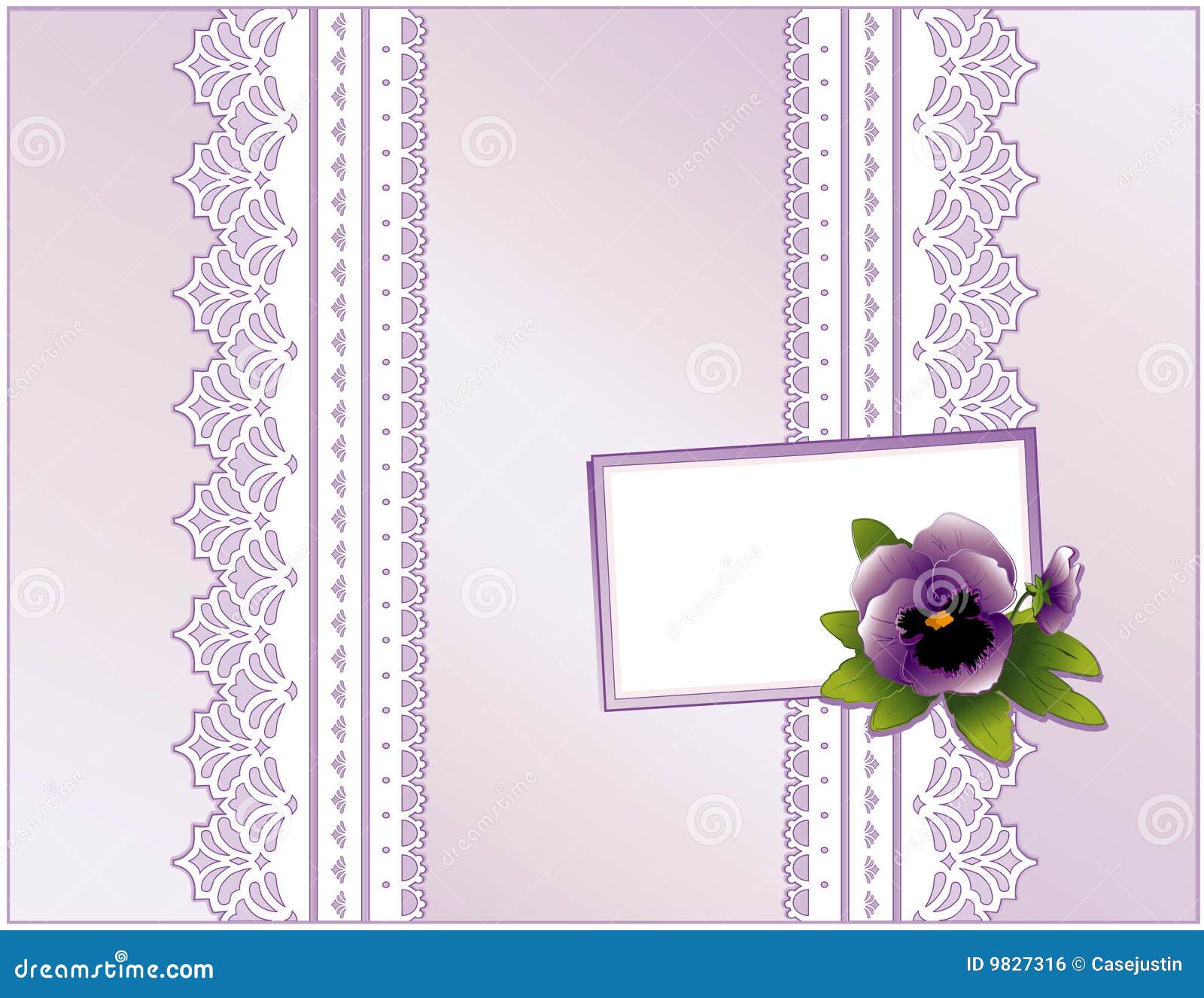 Violet Satin Gift Box, Violet & Gift Card Stock Vector - Illustration ...