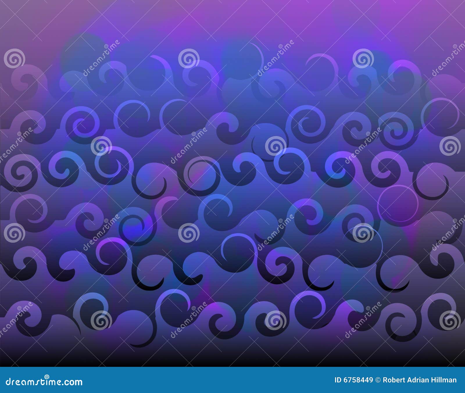 Violet sea stock illustration. Illustration of purple - 6758449