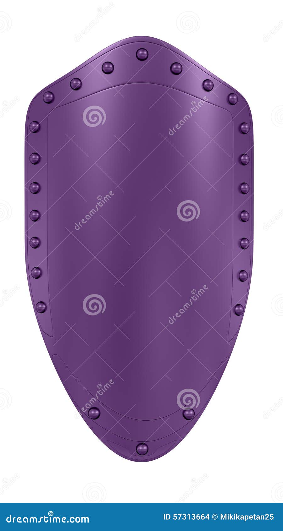 Violet Shield stock illustration. Illustration of defending - 57313664