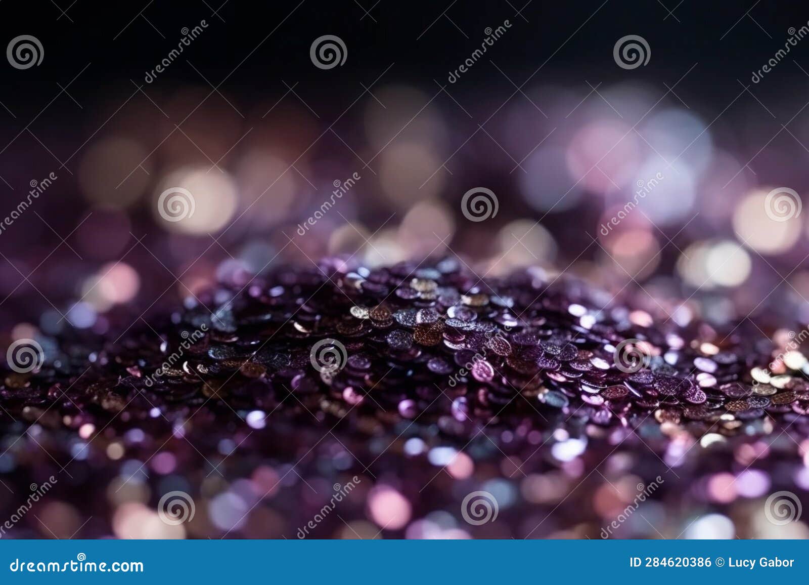 Violet and Silver Glitter Sparkling Background Wallpaper. 3D Effect ...