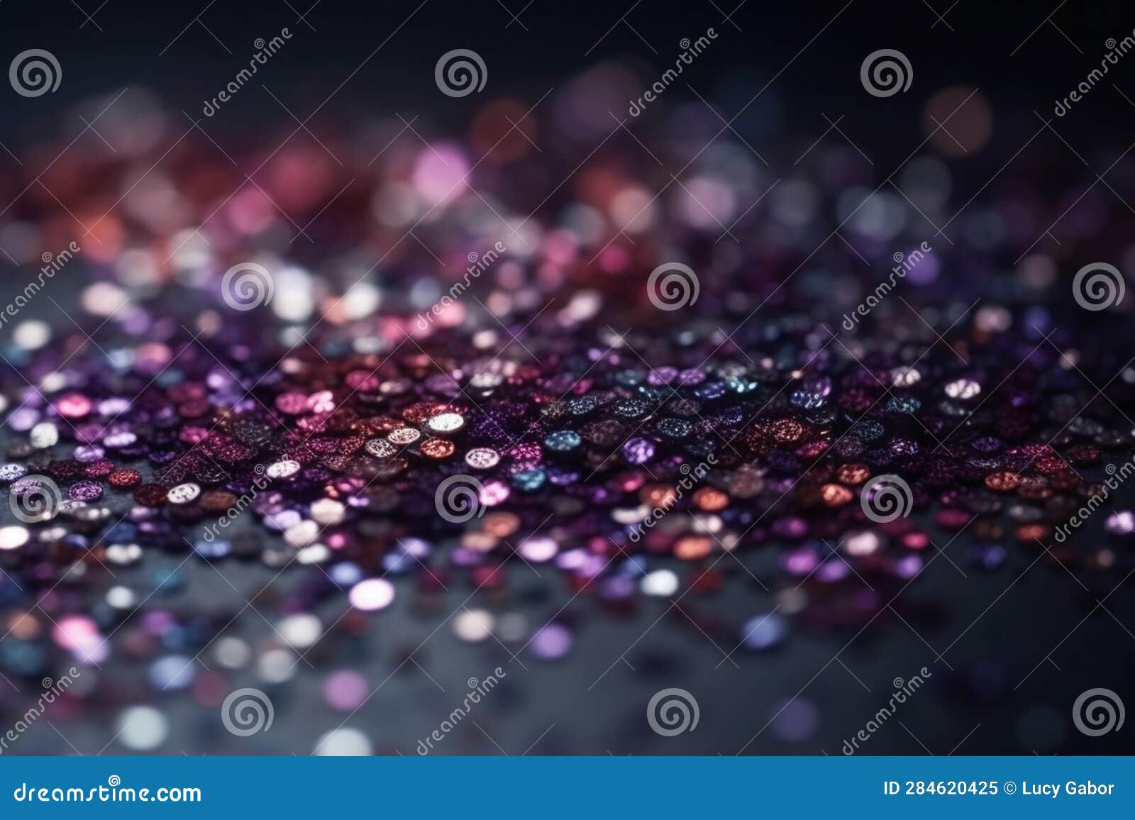 Violet and Silver Glitter Sparkling Background Wallpaper. 3D Effect ...