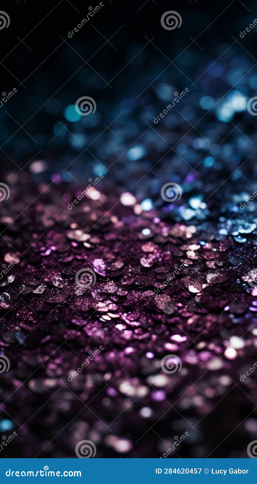 Violet and Silver Glitter Sparkling Background Wallpaper. 3D Effect ...