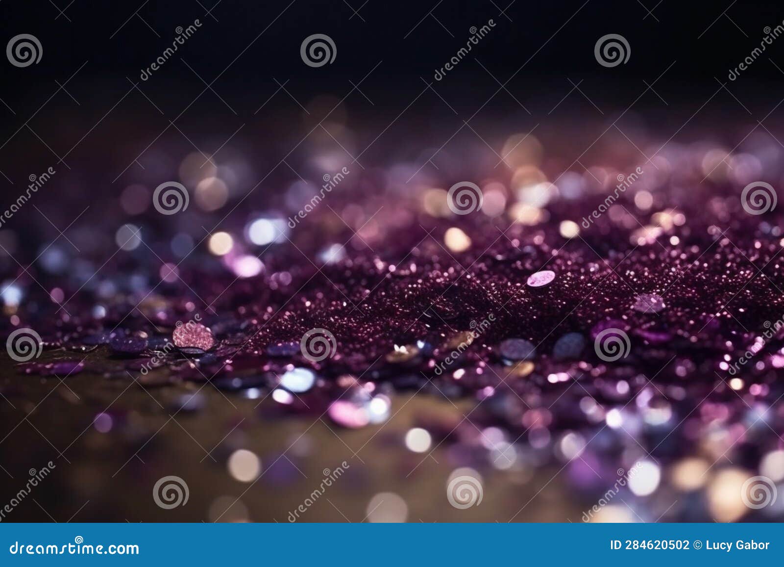 Violet and Silver Glitter Sparkling Background Wallpaper. 3D Effect ...