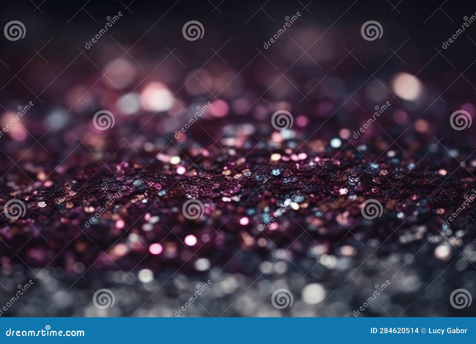 Violet and Silver Glitter Sparkling Background Wallpaper. 3D Effect ...