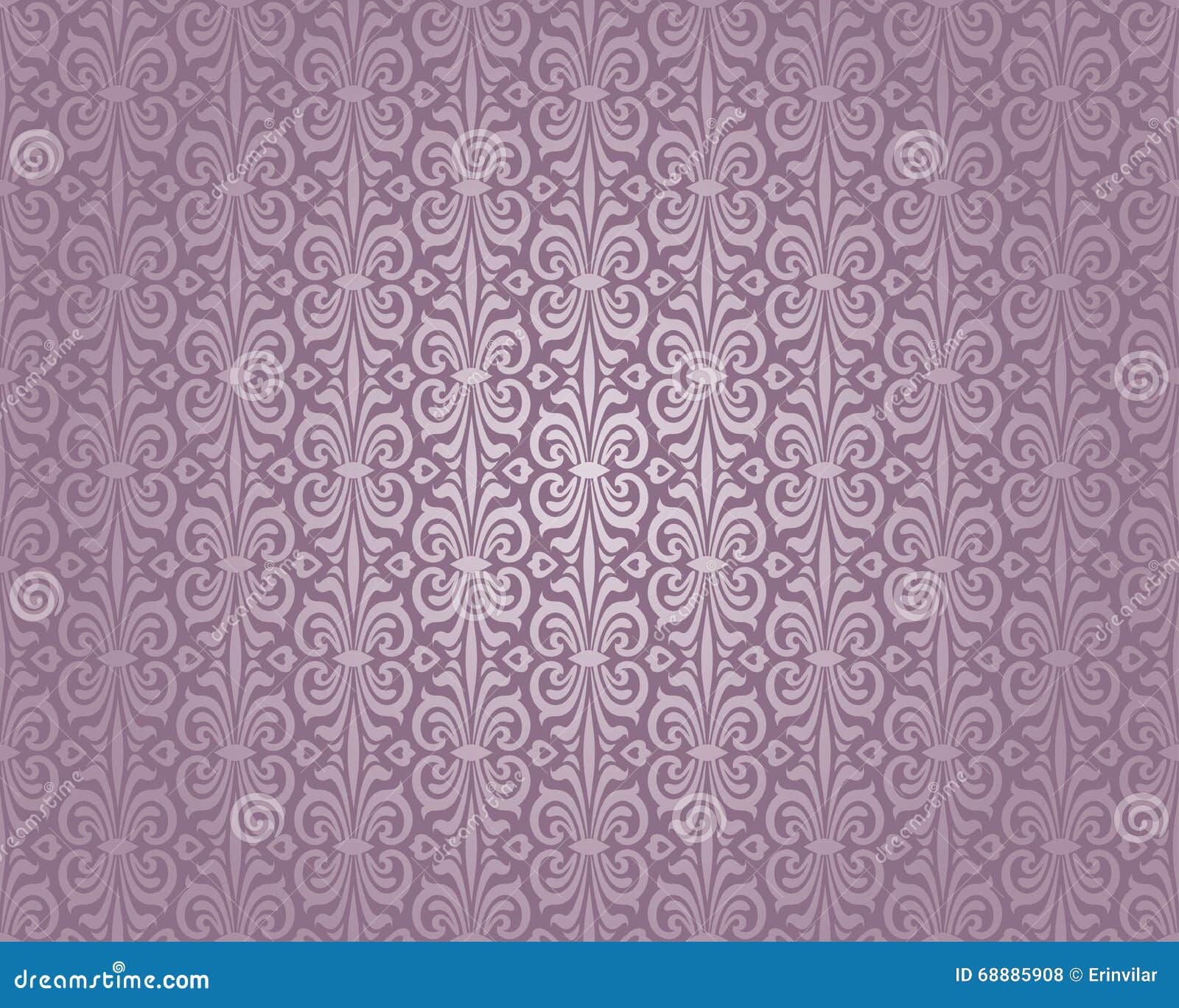 Violet and Silver Luxury Vintage Wallpaper Stock Vector - Illustration ...