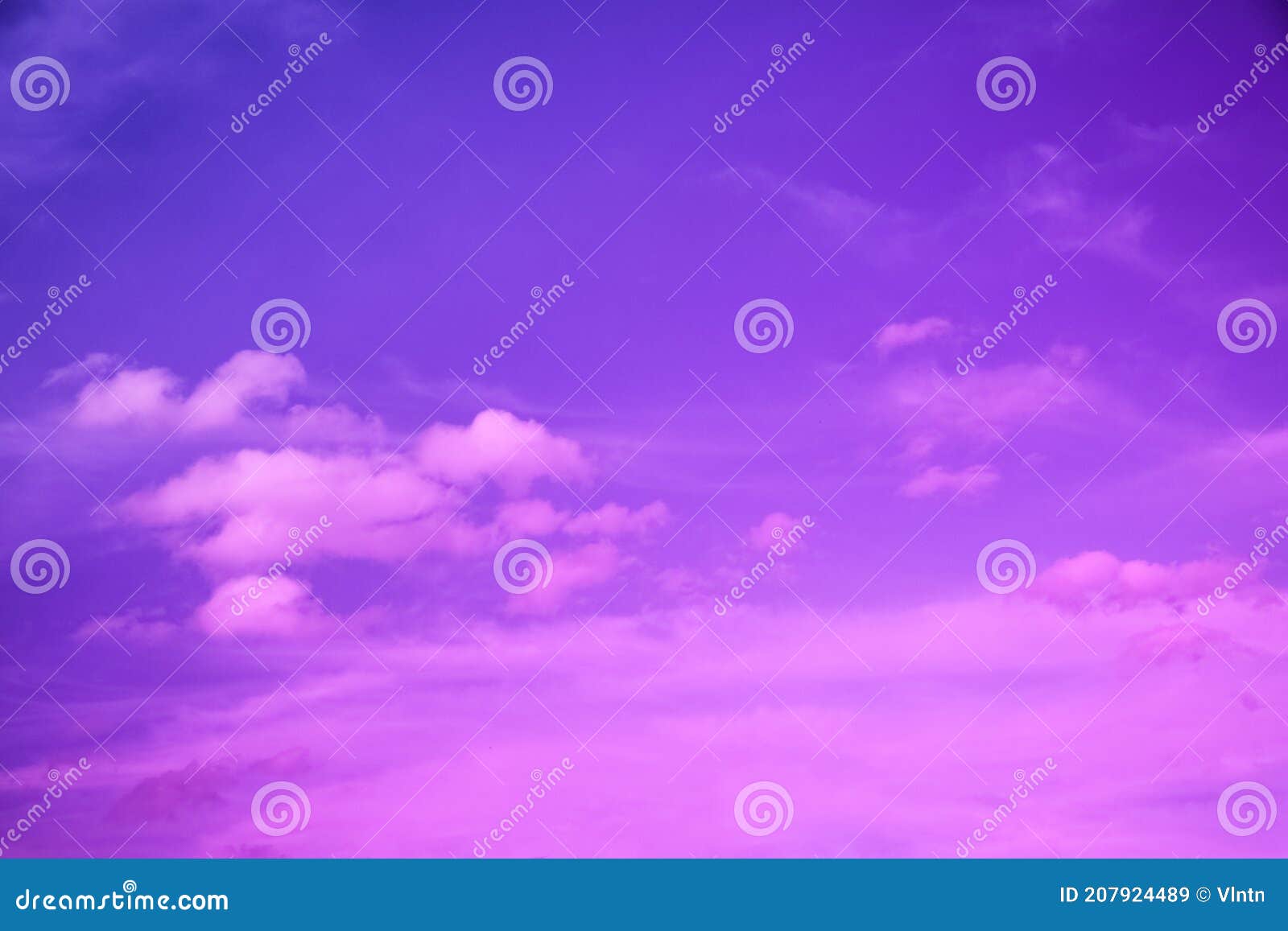 Violet sky with clouds stock image. Image of futuristic - 207924489